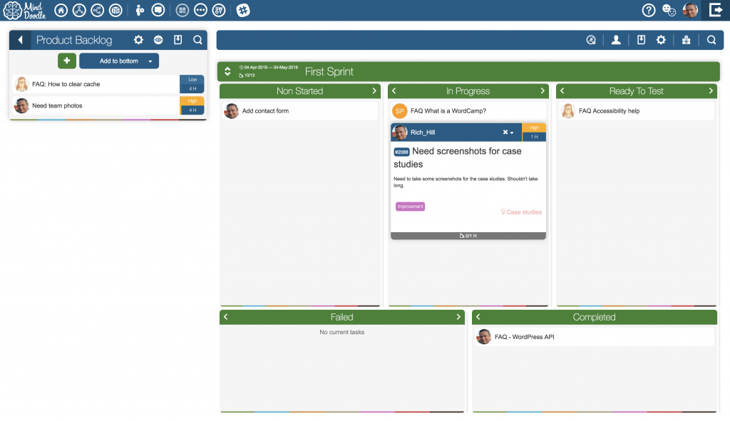 Add tasks in WordPress – Mind Map Pro Help